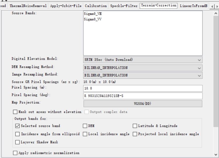 Sentinel-1 IW GRD数据预处理（SNAP） - 哔哩哔哩