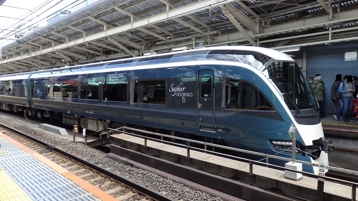 【日本铁道】伊豆急行上的蓝宝石舞女 JR东日本E261系电力动车组 - 哔哩哔哩