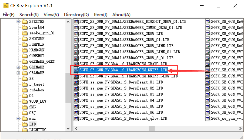 关于CF部分特效模型的提取① - 哔哩哔哩