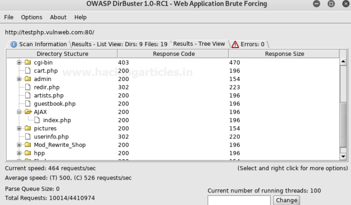 Kali系统目录爆破Dirbuster工具综合指南 - 哔哩哔哩