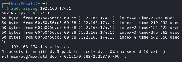 Arping：网络管理员必备调试神器！全参数详细教程！Kali Linux教程！黑客渗透测试！ - 哔哩哔哩