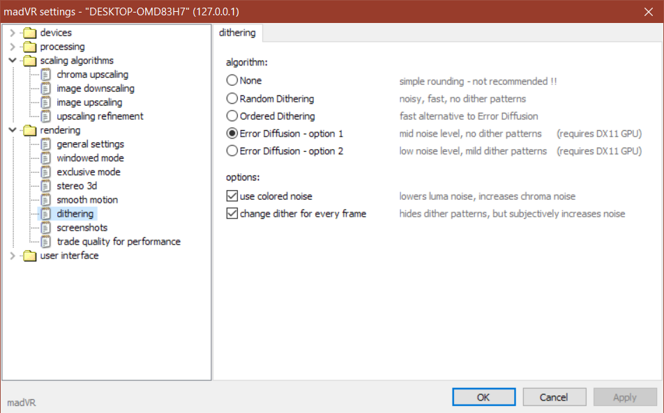 【PC看番神器】地表最强解码器MadVR 并不详细教程 - 哔哩哔哩