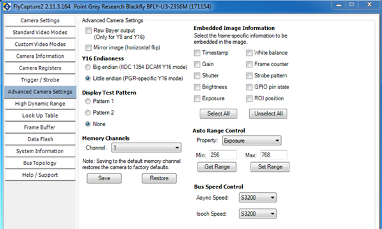 在FLIR机器视觉相机上保存自定义设置 - 哔哩哔哩