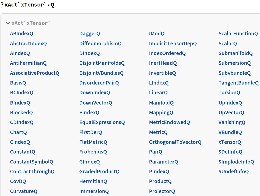 『xAct 02 xTensor 加载、命令一览』Mathematica张量计算包xAct学习笔记 - 哔哩哔哩