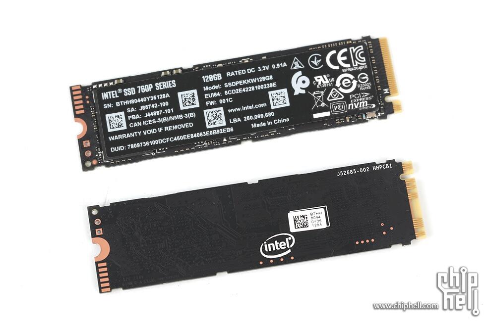 【转】Intel SSD 760P 评测 - 哔哩哔哩