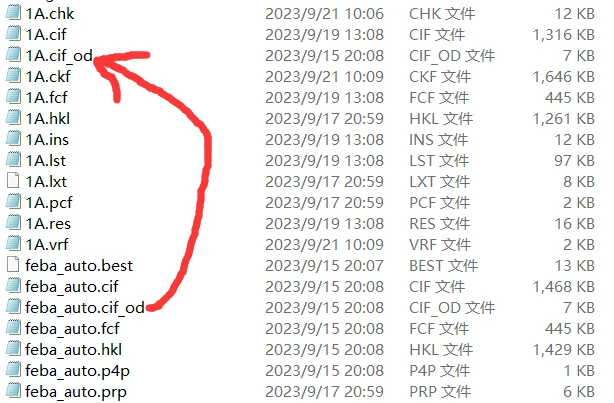 Olex2读取cif_od文件 - 哔哩哔哩