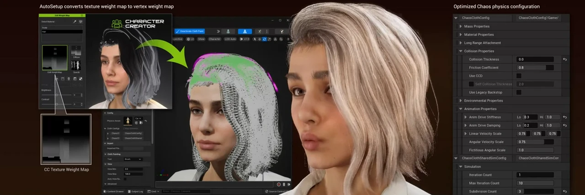 Character Creator 4角色通过AutoSetup For Unreal Engine插件导入UE5.3的过程笔记 - 哔哩哔哩