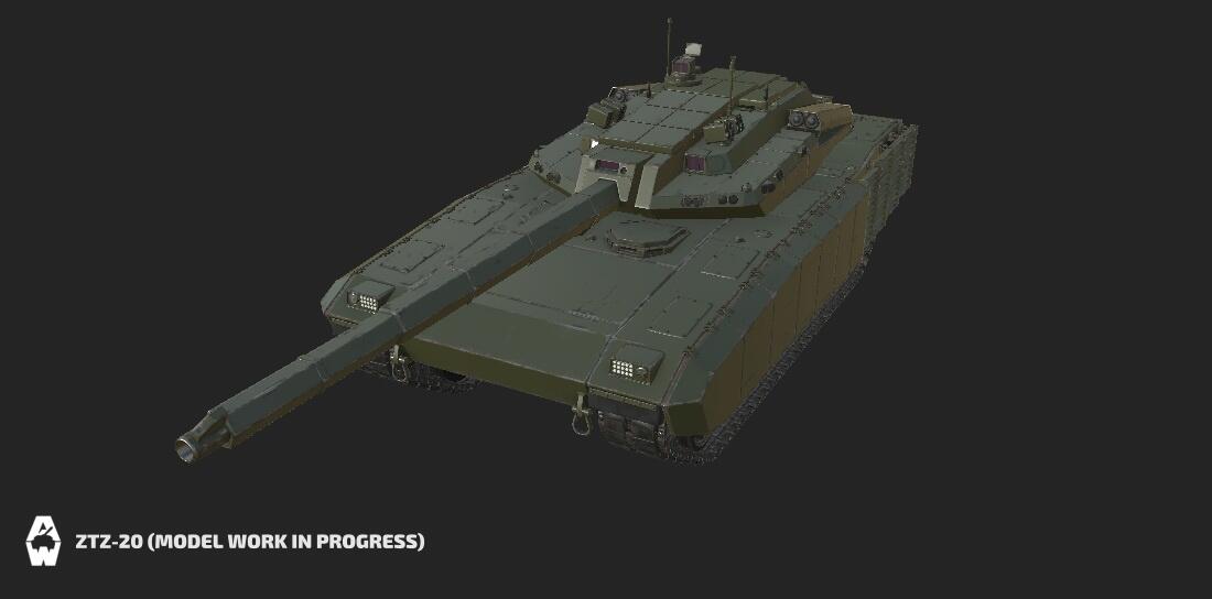 【装甲战争 - 车辆】正在开发的车辆之ZTZ-20 - 哔哩哔哩