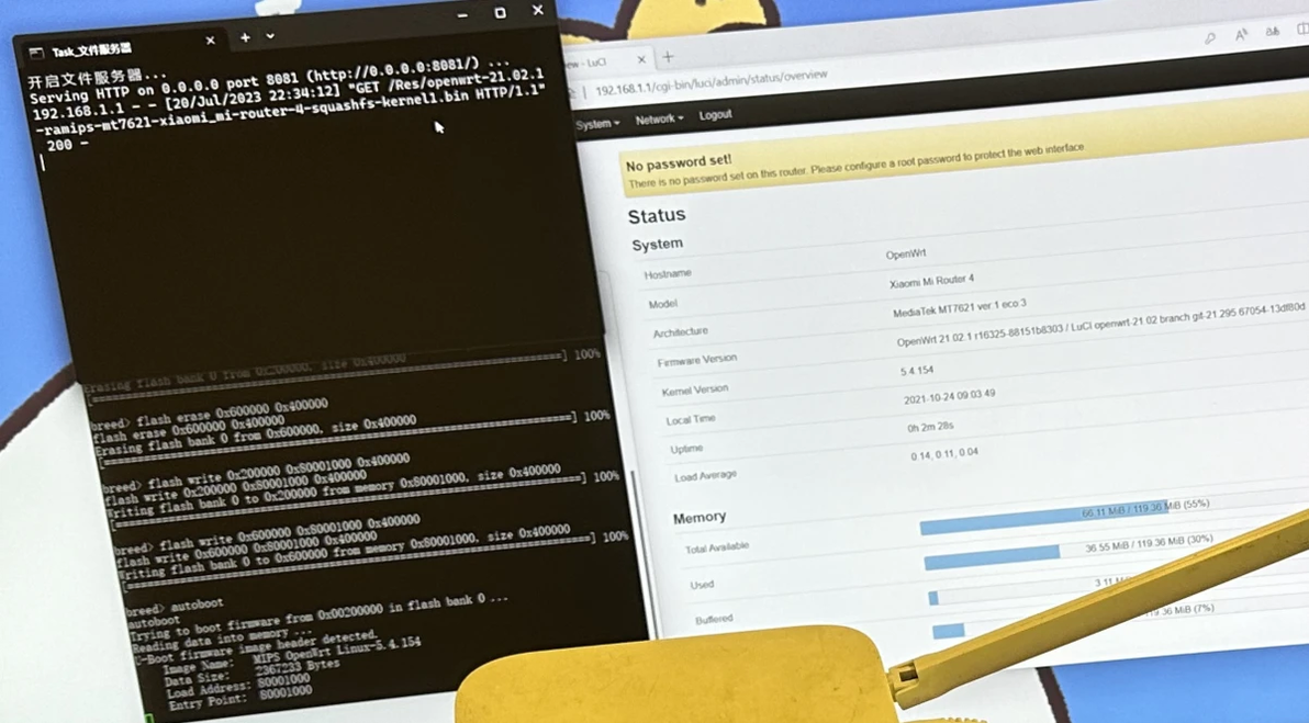 小米路由器4刷OpenWrt折腾指南：适用于其他米系路由器 - 哔哩哔哩