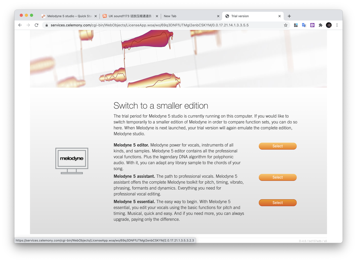 Celemony Melodyne 试用及切换版本 - 哔哩哔哩