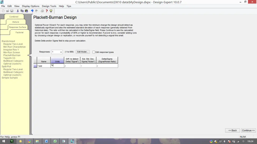 Plackett-Burman试验设计-手把手教学 - 哔哩哔哩