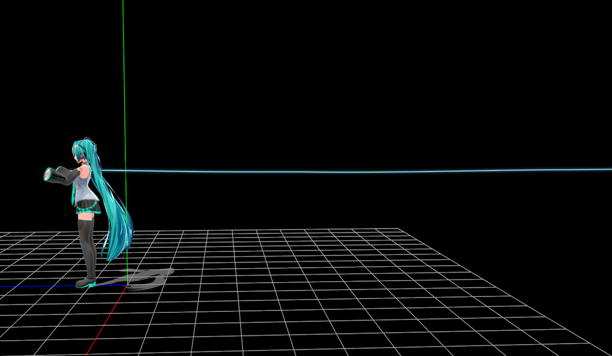【MME】Line_v4，轨迹线使用方法及纹理替换 - 哔哩哔哩