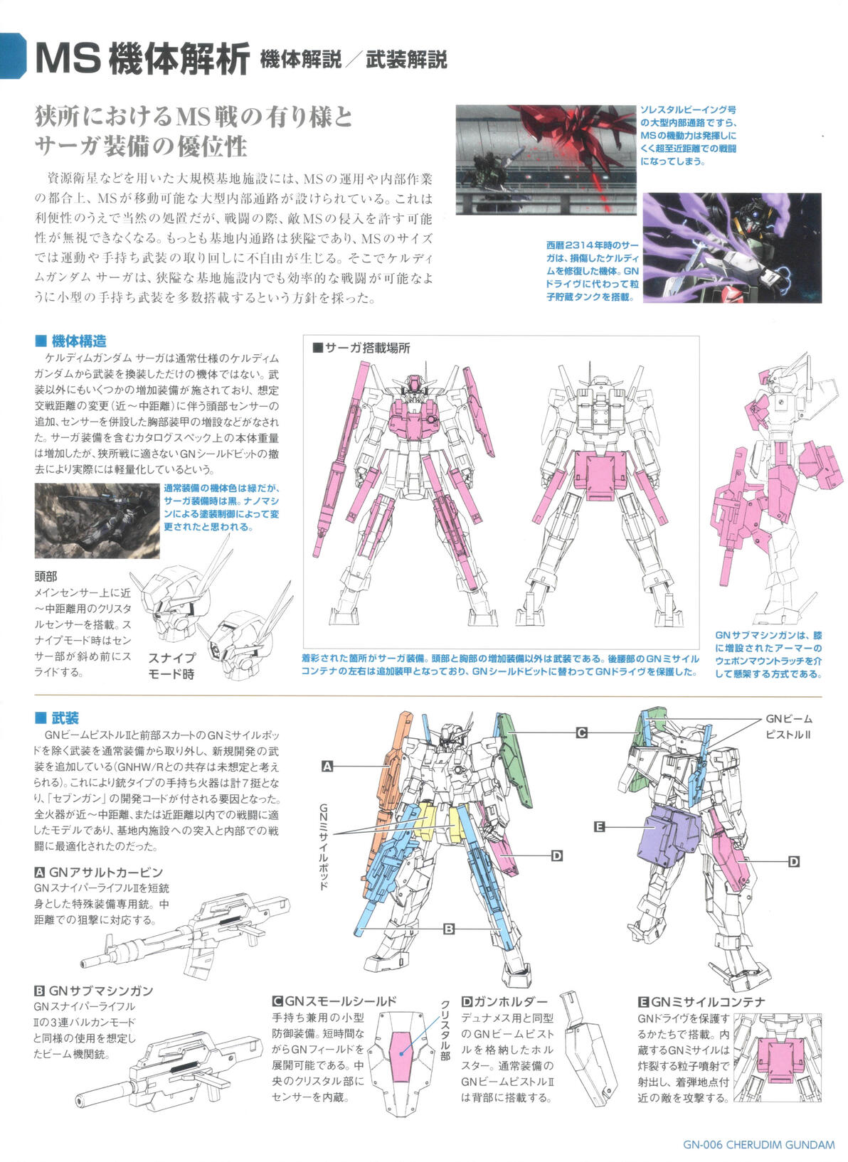 【一曰Acg】Gundam MS Bible 高达MS圣经 第138期 GN-006 智天使高达 日文原版 - 哔哩哔哩