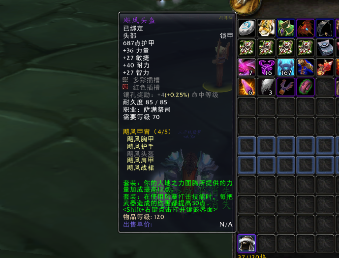 魔兽TBC怀旧服增强萨P1阶段毕业配装，近战二哥地位稳定 - 哔哩哔哩