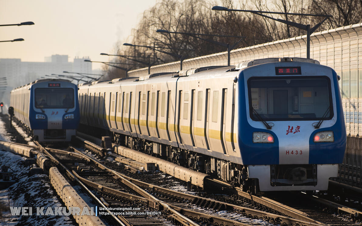 【北京地铁】13号线56组DKZ5/DKZ6型电动客车组(H401~H456)照片全集 - 哔哩哔哩