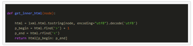 Python爬虫解析html：lxml的HtmlElement对象获取和设置inner html - 哔哩哔哩