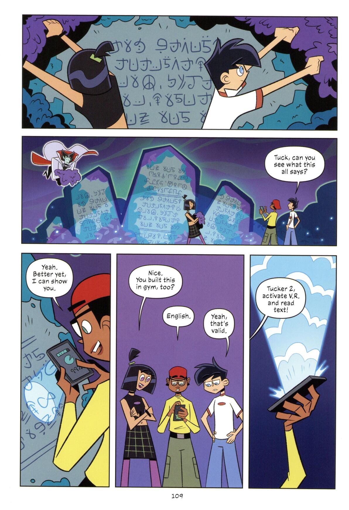 Danny Phantom: A Glitch in Time图画小说下半部分 - 哔哩哔哩