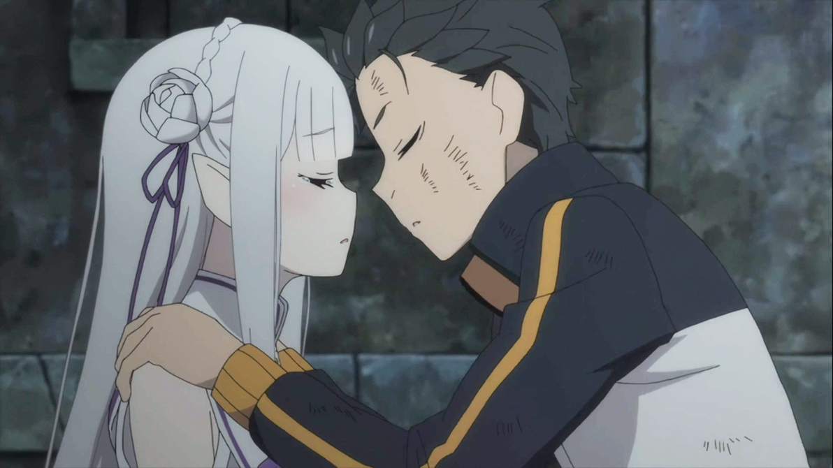 Re0：486深情告白爱蜜莉雅，29句喜欢换来了本作最高甜的一幕 - 哔哩哔哩