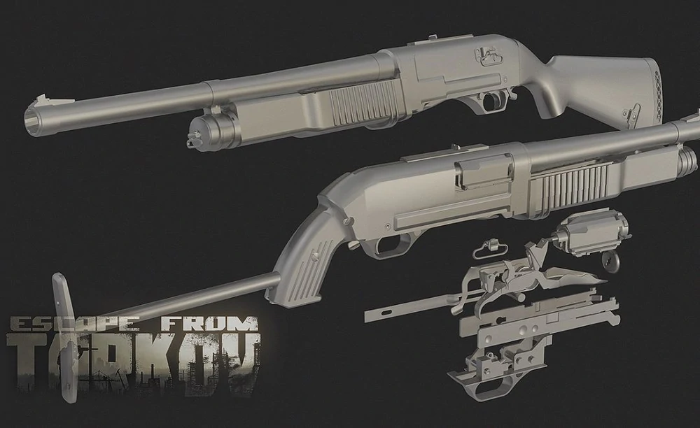 恶臭喷子——塔科夫杂谈之TOZ KS-23M霰弹枪 - 哔哩哔哩