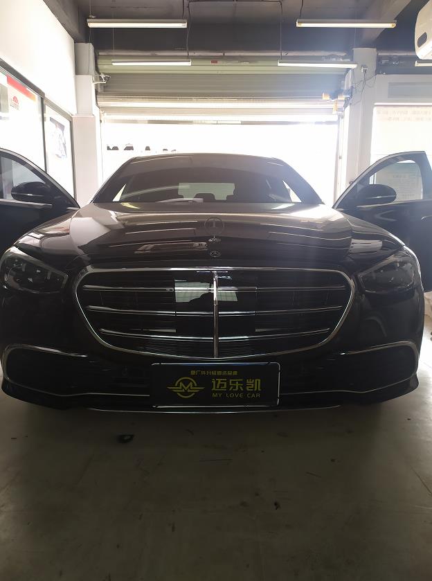 科技感爆棚，小升级大变样！21款奔驰S400L改原厂4D旋转高音 - 哔哩哔哩