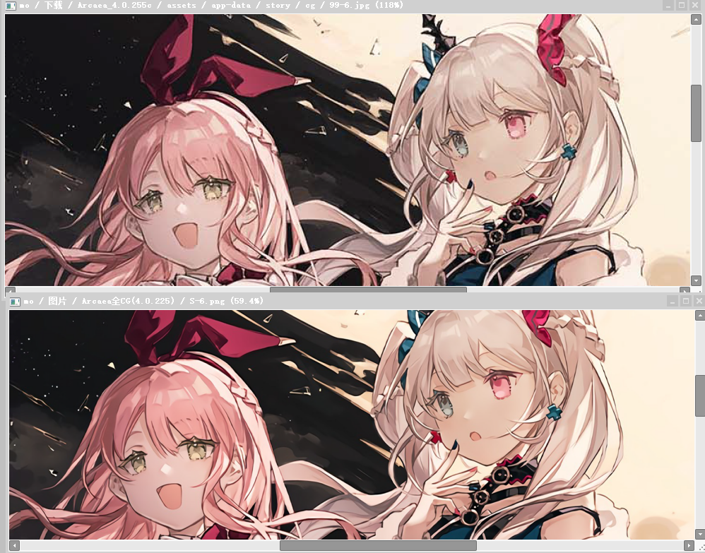 【Arcaea v 5.0.0】全CG/插画/背景 画质增强 - 哔哩哔哩