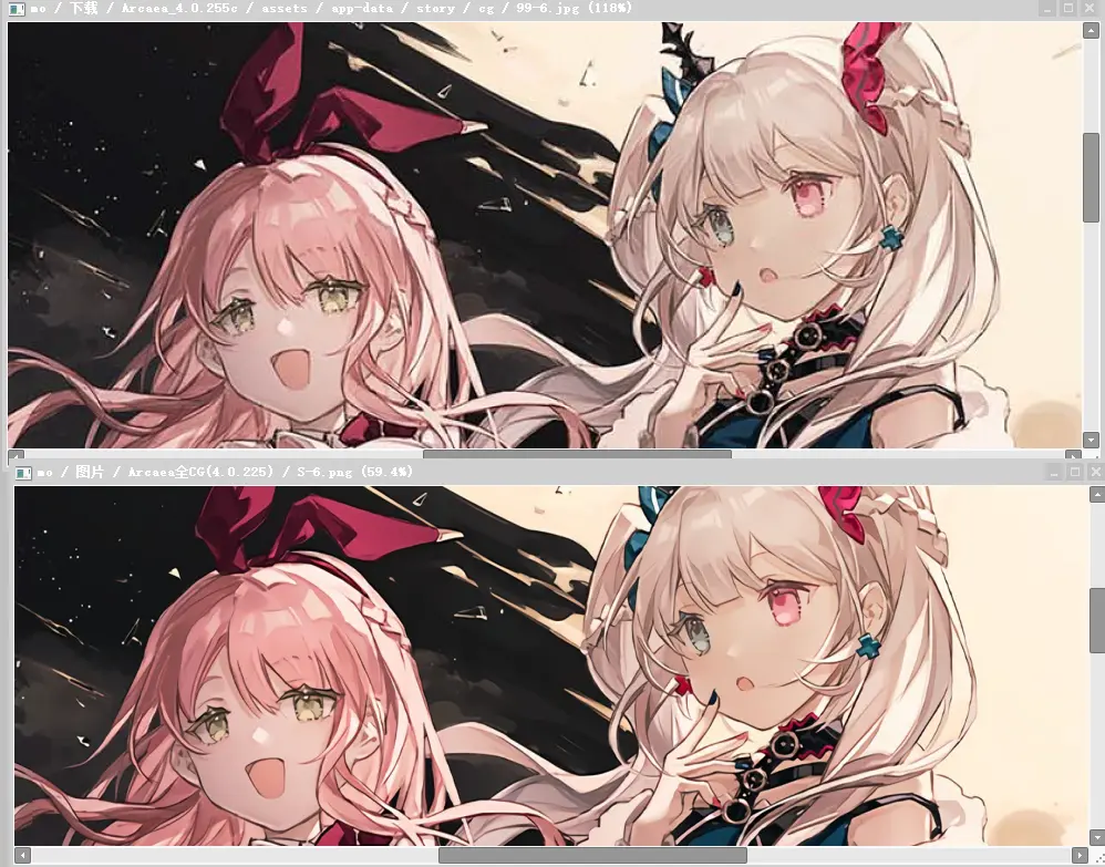 【Arcaea v 5.0.0】全CG/插画/背景 画质增强 - 哔哩哔哩