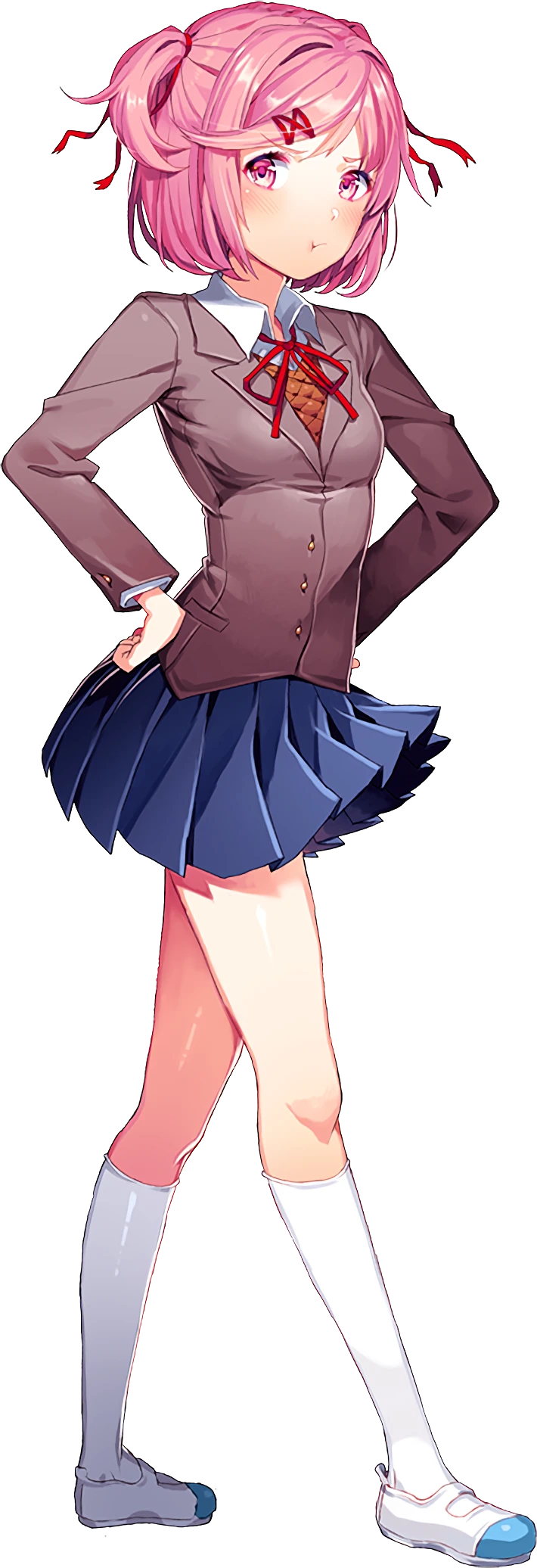 心跳文学部：高清立绘 - 哔哩哔哩