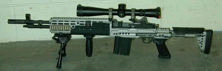 轻武器科普之M14EBR——吃鸡里的MK14原来是他! - 哔哩哔哩