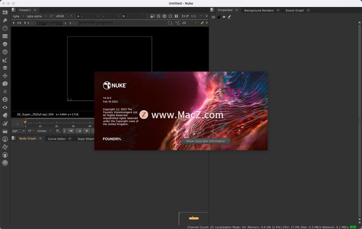 NUKE 14 for mac(视觉特效合成软件) - 哔哩哔哩