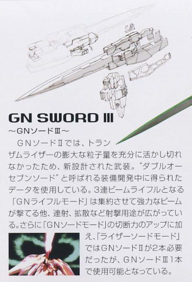 【高达设定】GN-0000双零高达（机动战士高达00） - 哔哩哔哩
