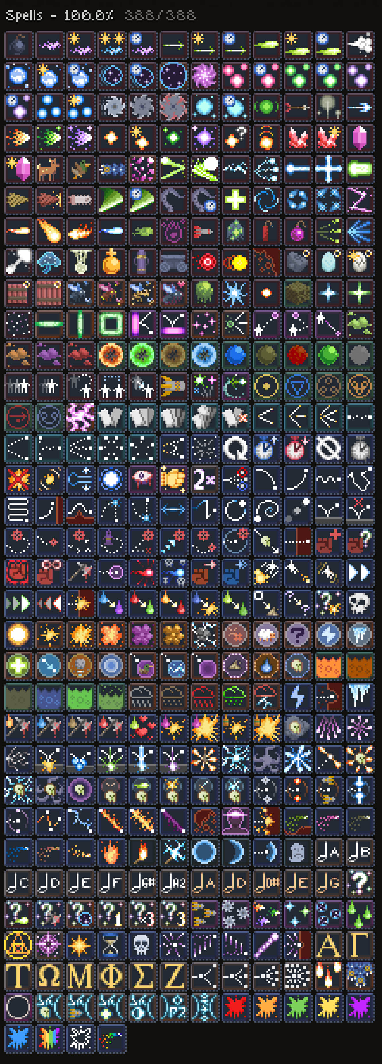 Noita全图鉴（2021-3-10） - 哔哩哔哩