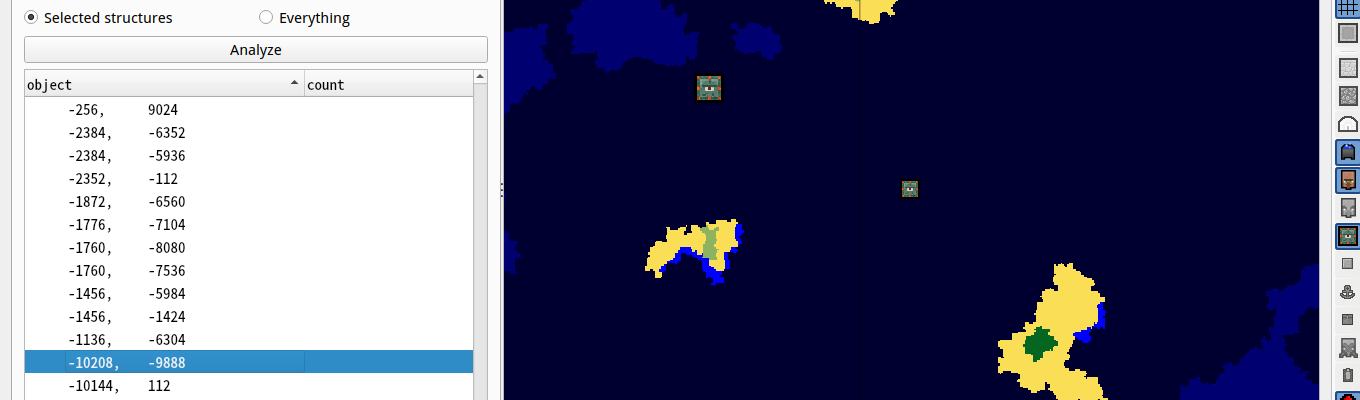 mc种子查找工具cubiomes-viewer使用实例 - 哔哩哔哩