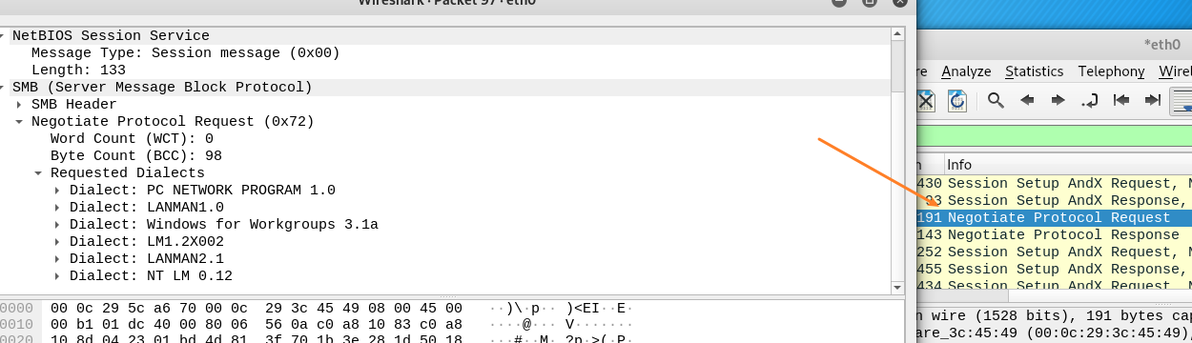 NBSS&SMB 数据包文件、流量分析 - 哔哩哔哩