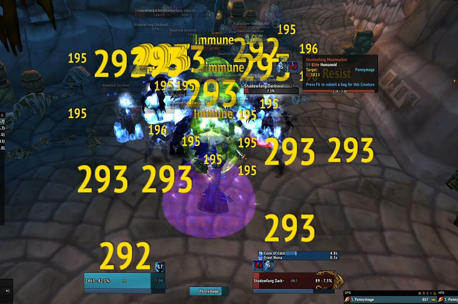 魔兽TBC：4件“AOE神器”，助力法师开荒T6本，全程伤害碾压术士 - 哔哩哔哩