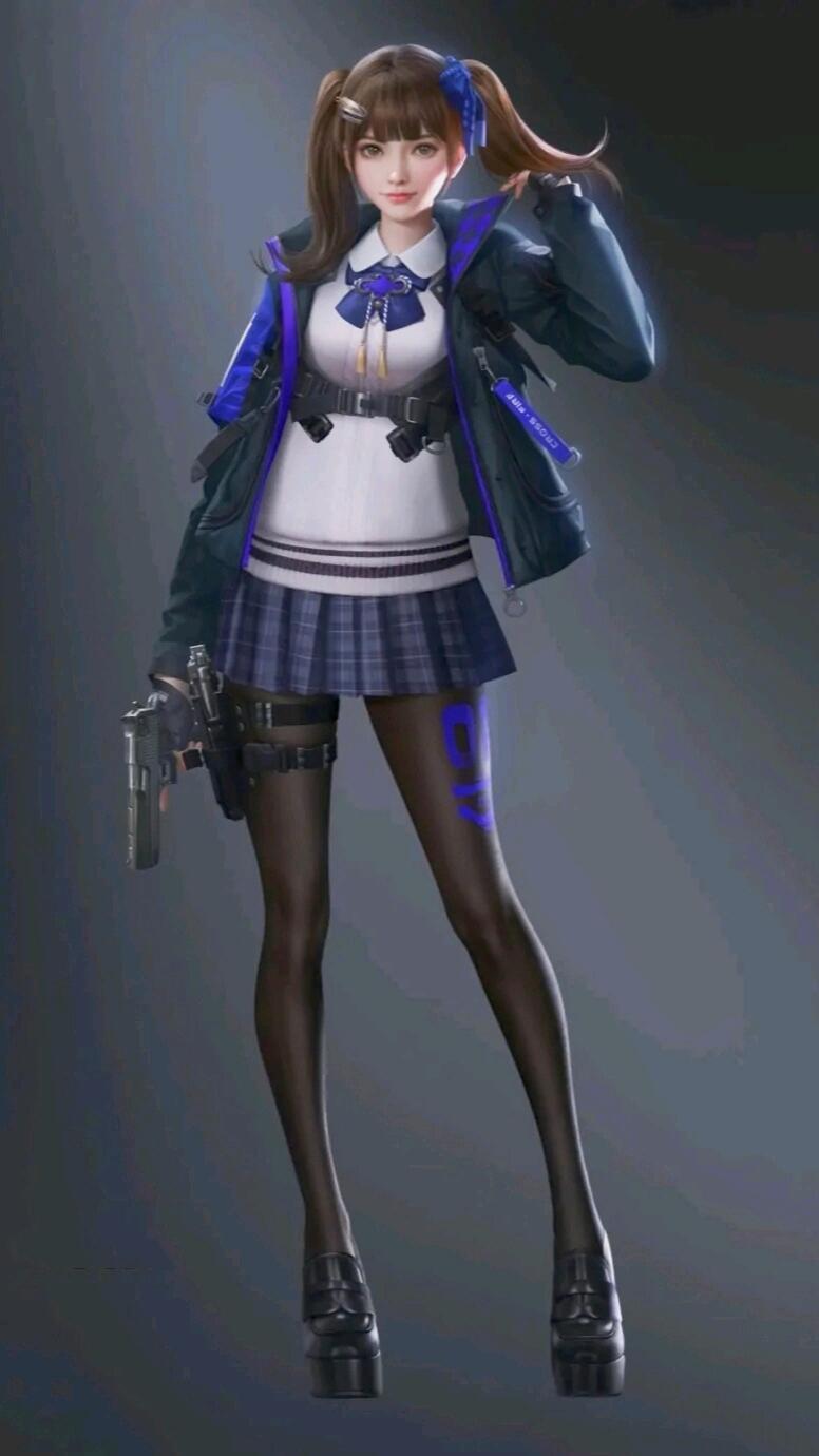 穿越火线手游女角色壁纸集合01 - 哔哩哔哩