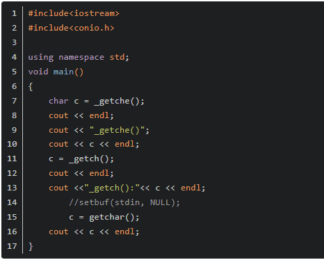 C语言丨getch()，getche()和getchar()的区别 - 哔哩哔哩