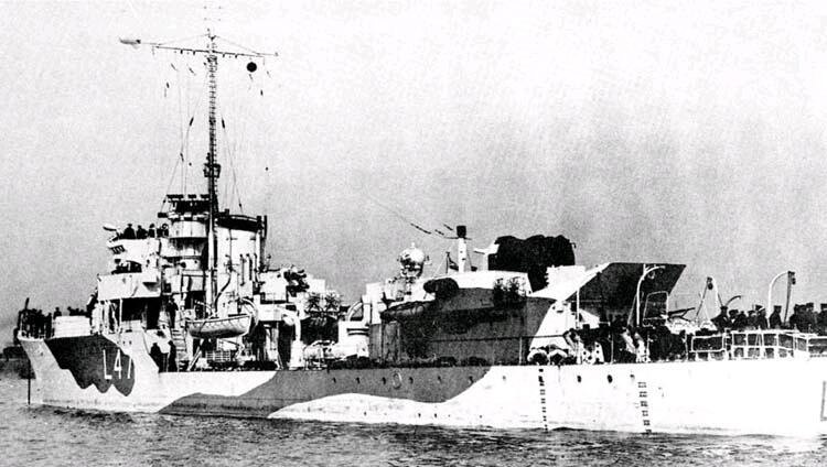 英国海军驱逐舰介绍（八）-狩猎级 - 哔哩哔哩