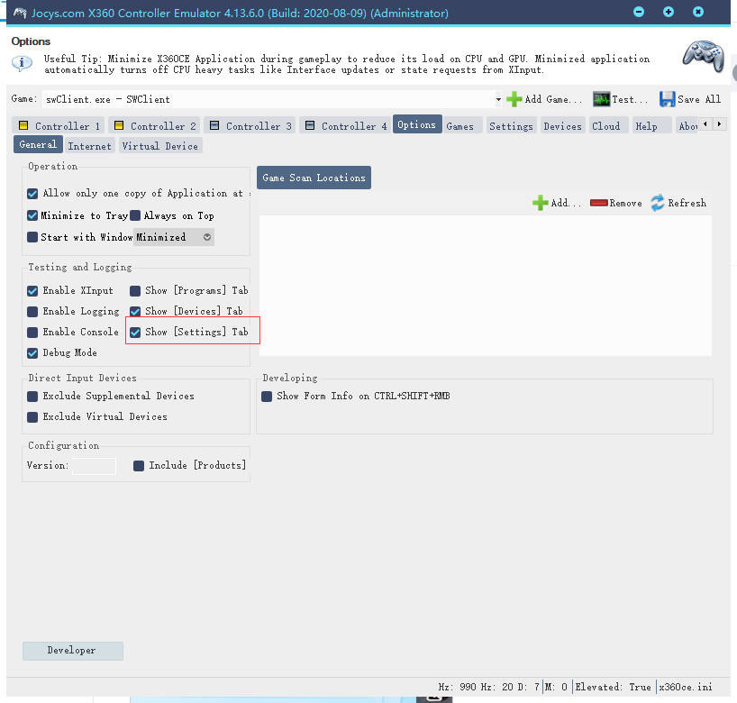 [2020/8/16]利用新版x360ce在PC上使用杂牌手柄 - 哔哩哔哩
