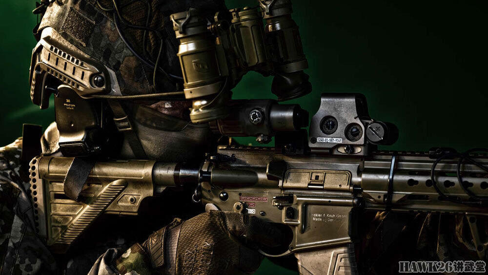 细说：德军KSK特种部队的新武器 G95K步枪 源于HK416 取代G36 - 哔哩哔哩