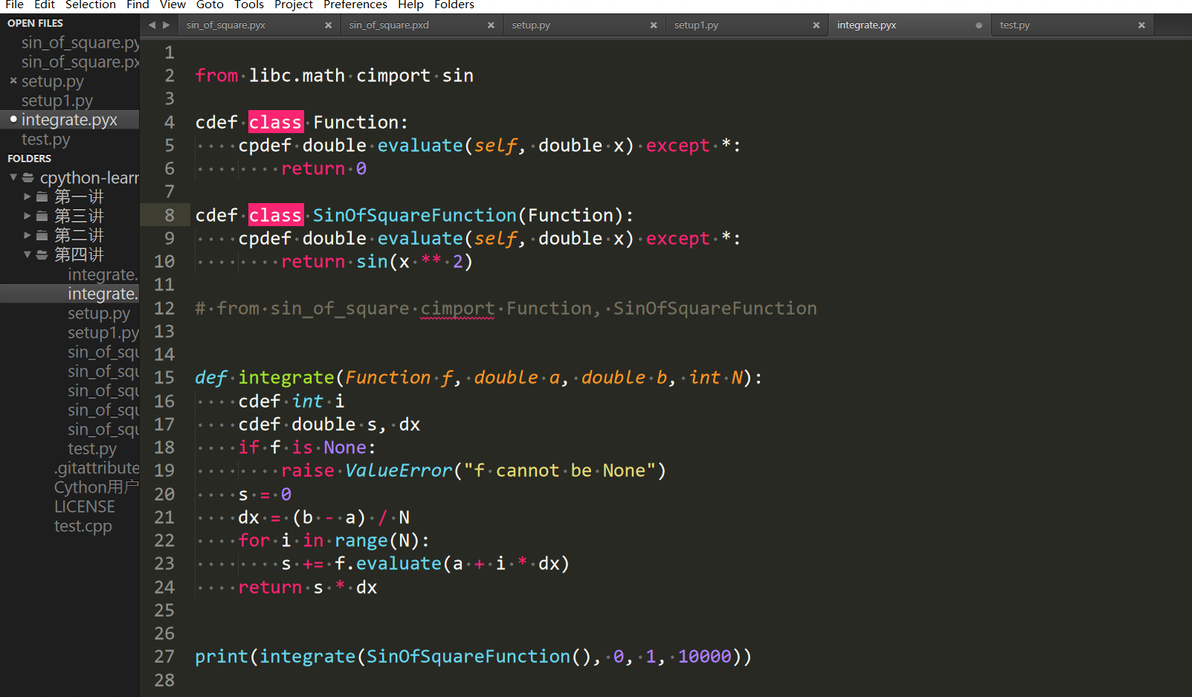 Cython学习四：扩展类型和.pxd文件 - 哔哩哔哩