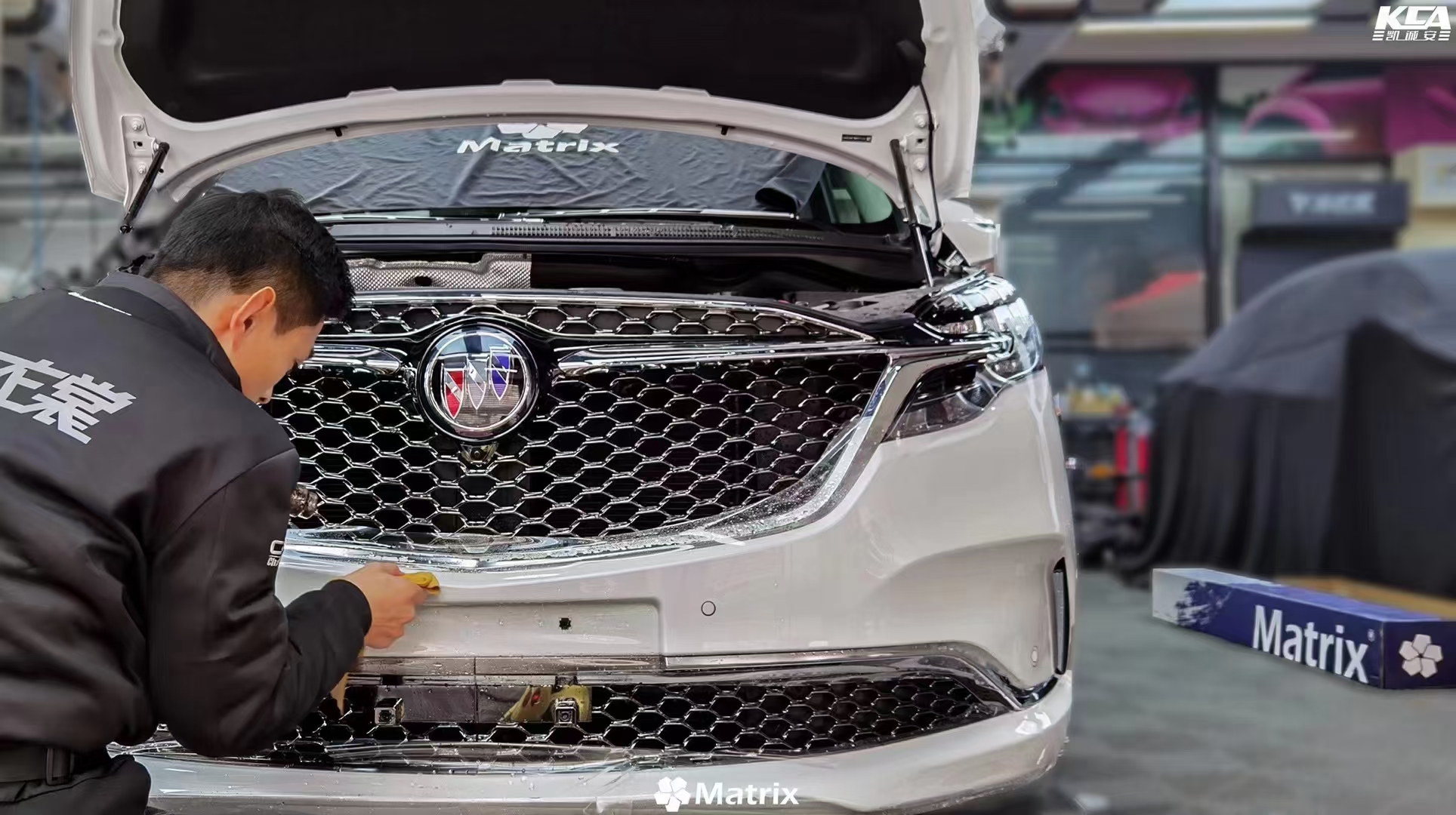 别克GL8矩阵隐形车衣，潮牌矩阵 轻奢不贵 - 哔哩哔哩