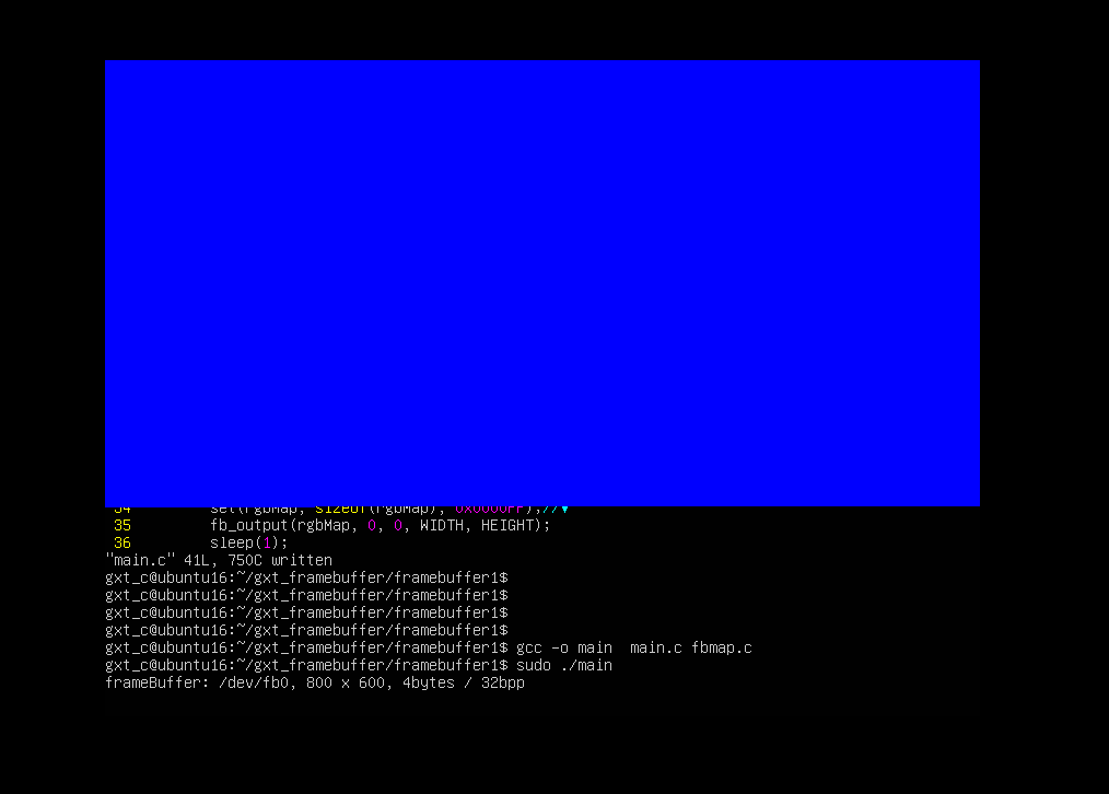 ubuntu下framebuffer的操作 - 哔哩哔哩