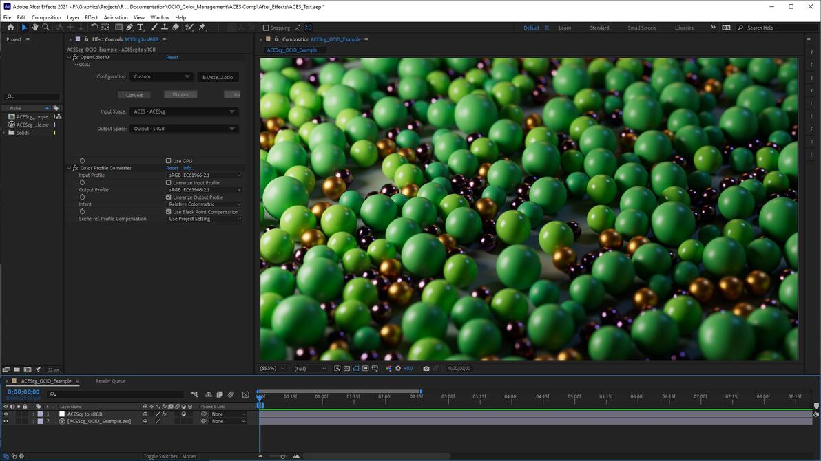 ACES流程-03（在PS/AE/Davinci/Affinity软件中转换色彩空间） - 哔哩哔哩