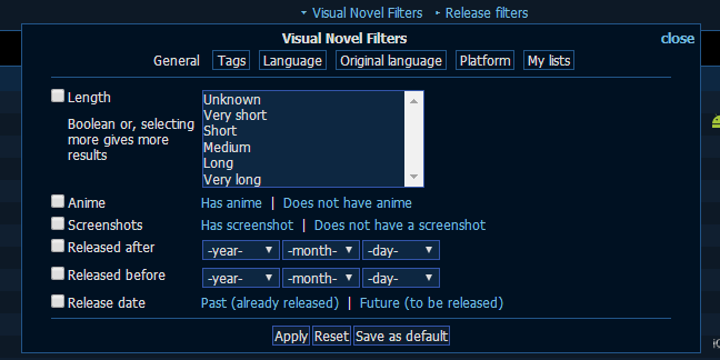 galgame相关网站介绍01：常用网站篇01：vndb（介绍+Visual Novel行使用方法等） - 哔哩哔哩