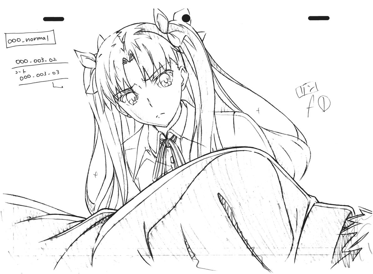 FATE/SN [UBW] 原画资料（二） - 哔哩哔哩