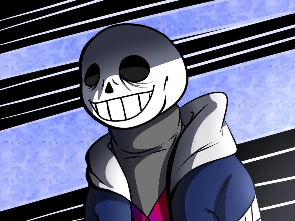 Sans The Skeleton[Godverse Sans]（不定时更新） - 哔哩哔哩
