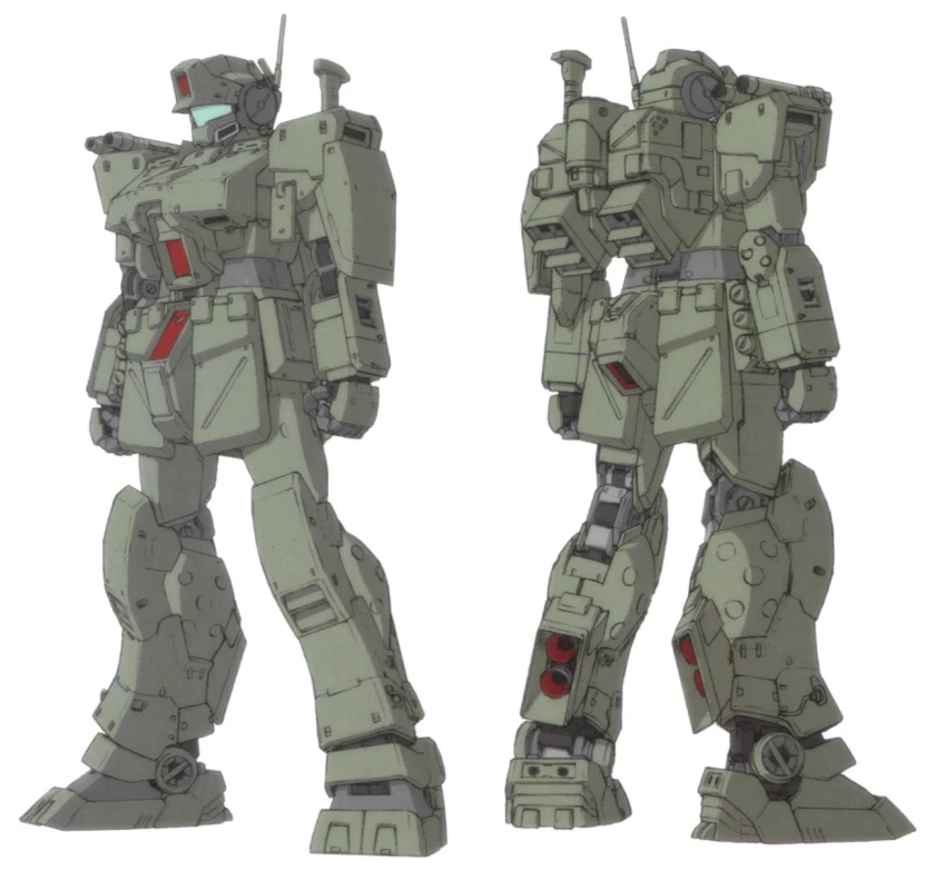 【机动战士高达】精兵强将----RGM-79S 吉姆斯巴达型 - 哔哩哔哩