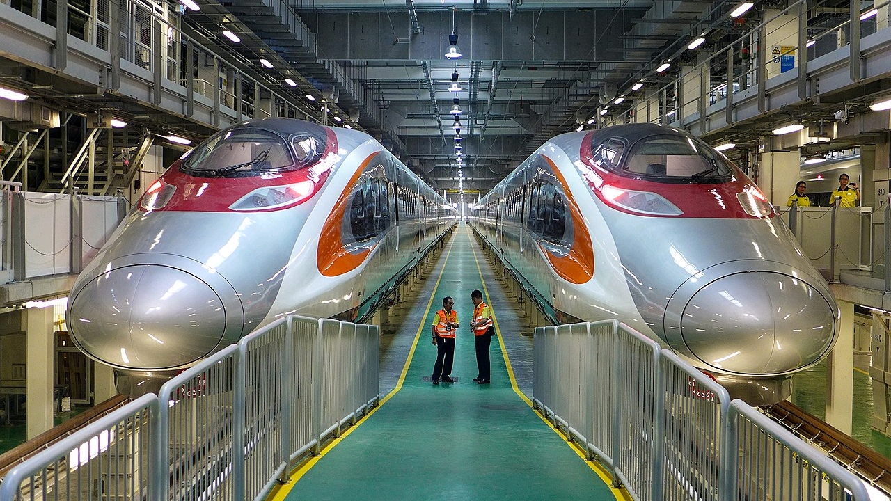 【香港地铁科普 14】动感号crh380a 哔哩哔哩