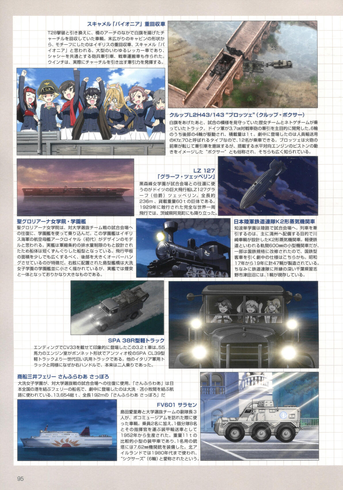 【设定集】《少女与战车GIRLS und PANZER》OVA及剧场版战车设定集（下） - 哔哩哔哩