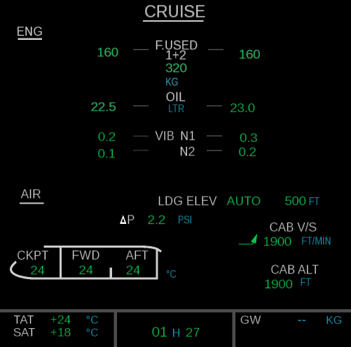 【A320 Magnifier】飞机电子集中监视系统（ECAM）-贰 - 哔哩哔哩
